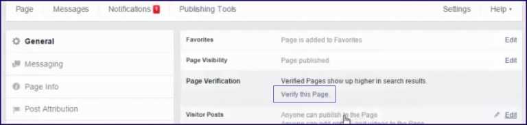 How to Verify Your Facebook Page With A Grey Tick