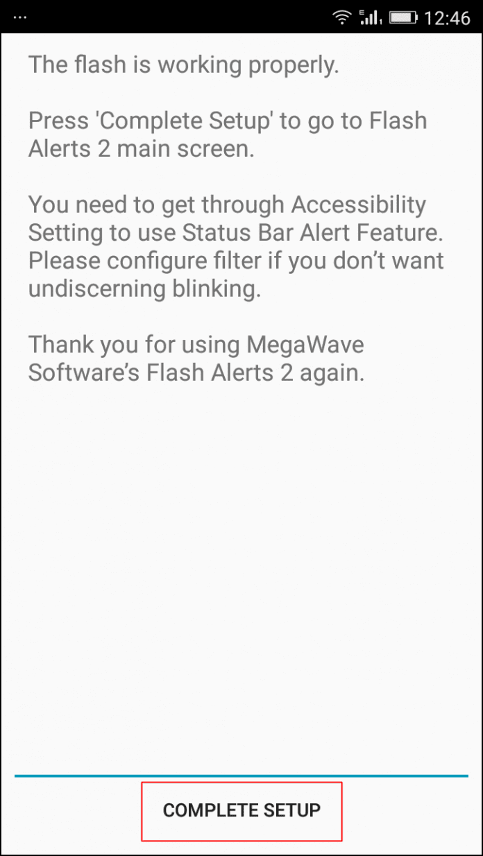 How To Activate Android's Camera Flash As Incoming Call Notification