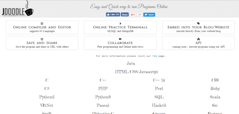 How To Run C,C++ & Java Programs Without Any Software