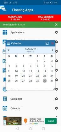 How To Add Floating Windows Feature In Android (3 Methods)