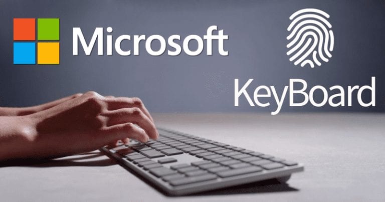 Microsoft To Put Fingerprint Sensor In Keyboard Keys