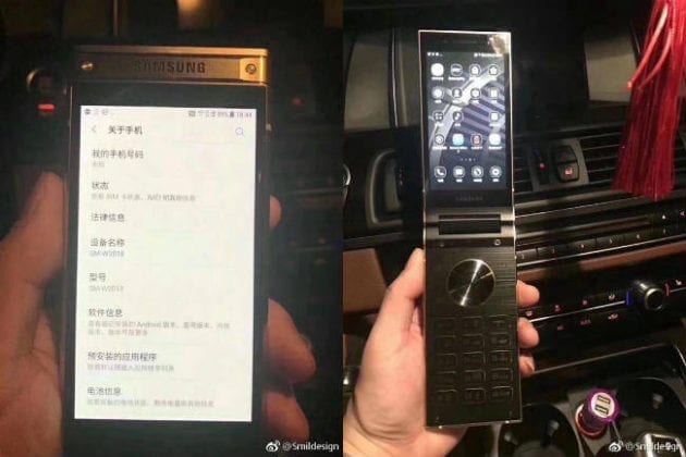 This Is Samsung's Upcoming Flip Phone SM-W2019