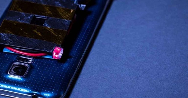 This Laser Wirelessly Charges Phones From Across The Room