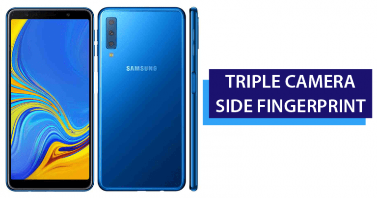 Samsung Launched Its First Smartphone With Triple Camera & Side Fingerprint
