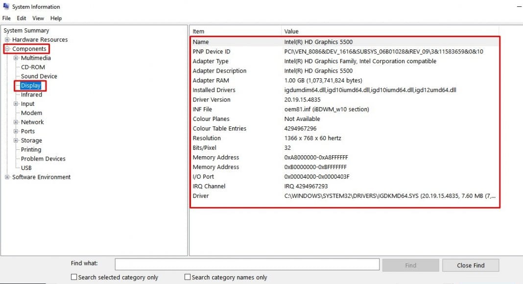 How To Check Graphics Card Model and Details In Windows