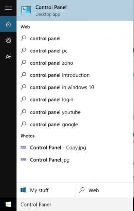 6 Different Ways To Open Control Panel In Windows 10