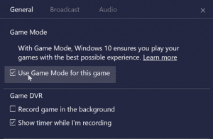 How to Enable Gaming Mode On Windows 10