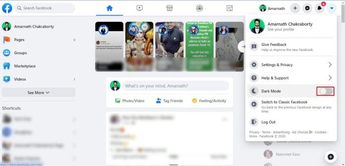 How To Enable Facebook's New Redesign & Dark Mode