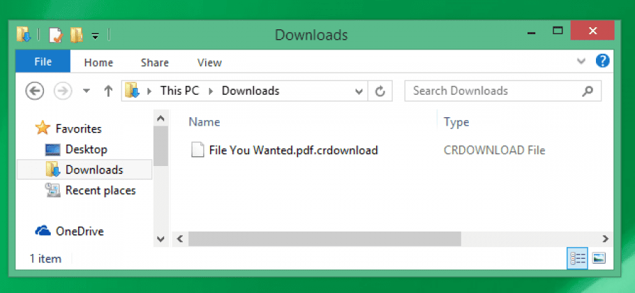 What is .CRDOWNLOAD File Extension and How To Open It?