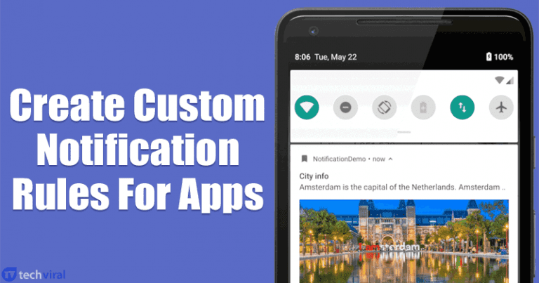 How To Create Custom Notification Rules For Android Apps