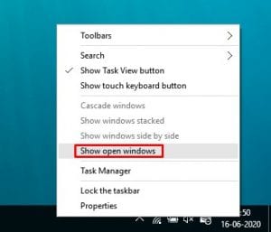How To Quickly Show Your Desktop on Windows 10 PC