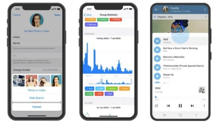 Telegram Update Brings New Features, Upload Profile Videos, 2GB File ...