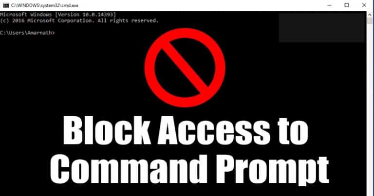 How to Disable Command Prompt in Windows 10 PC How to Disable Command Prompt in Windows 10 PC