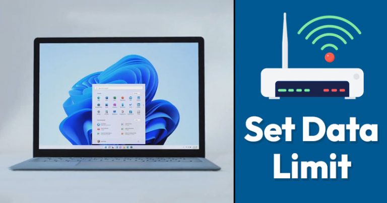 How to Set Data Usage Limit in Windows 11