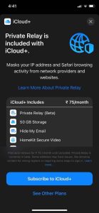 How to Enable iCloud Private Relay on iPhone