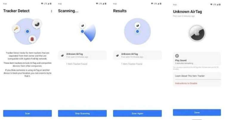 Apple Launches Tracker Detector App for Android Users