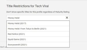 How to Set Profile Maturity Ratings & Block Shows on Netflix