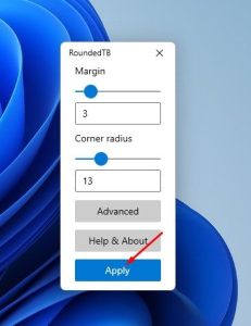 How to Add Rounded Corners to Windows 11 Taskbar