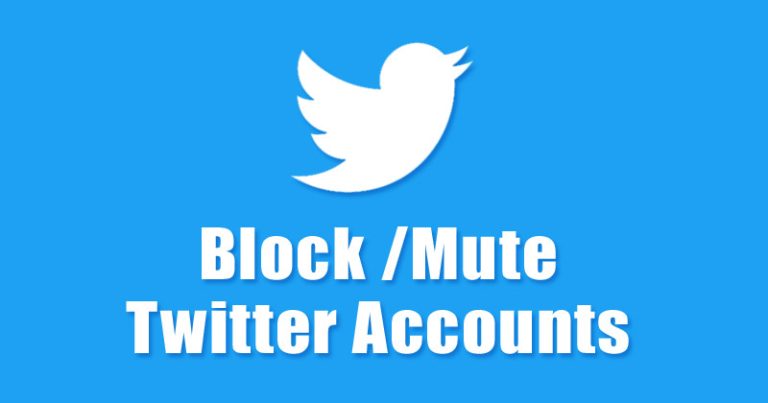 How to Mute, Block, and Unblock Someone on Twitter