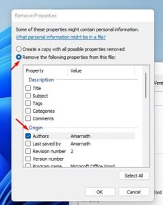How to Remove Metadata From Files on Windows