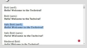 How to Send Bold, Italics, etc Text Messages on Messenger