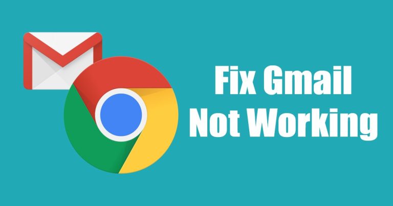 How to Fix Gmail Not Working in Chrome (10 Methods)