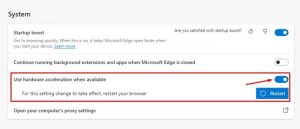 How to Enable Hardware Acceleration in Microsoft Edge