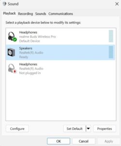 Hoe u het standaardaudioapparaat instelt op Windows 11 | Wetenschap
