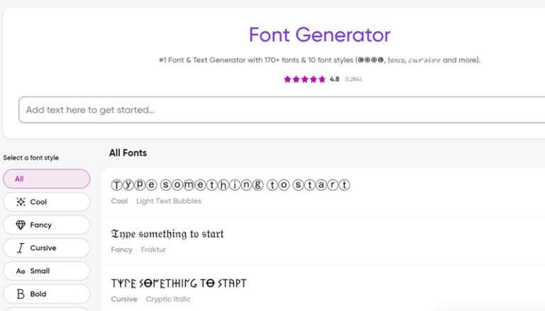 Best Font Generator in 2024 (10 Free Online Font Generators)