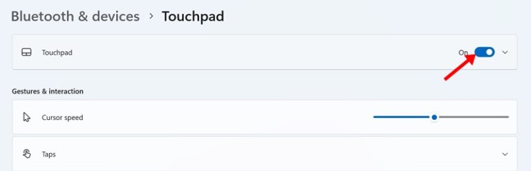 6 Ways to Disable the Touchpad on Windows 11