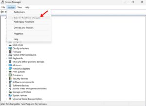How to Scan for Hardware Changes on Windows (4 Methods)