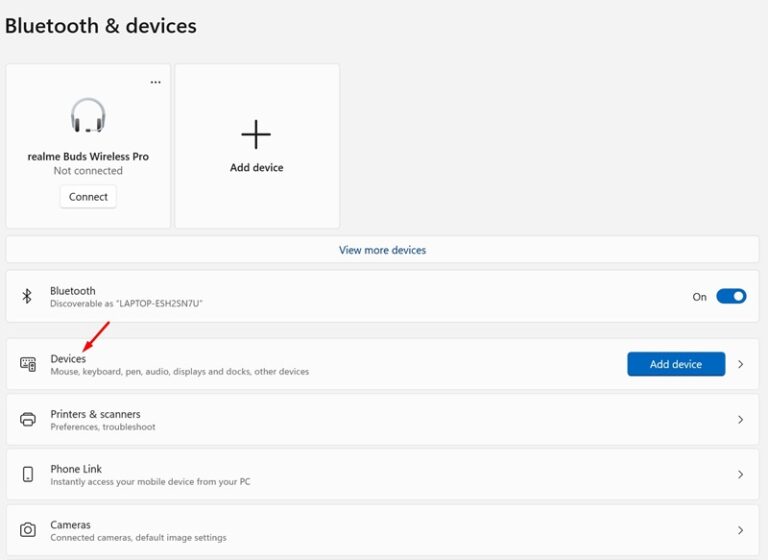 How to Open 'Devices and Printers' in Windows 11
