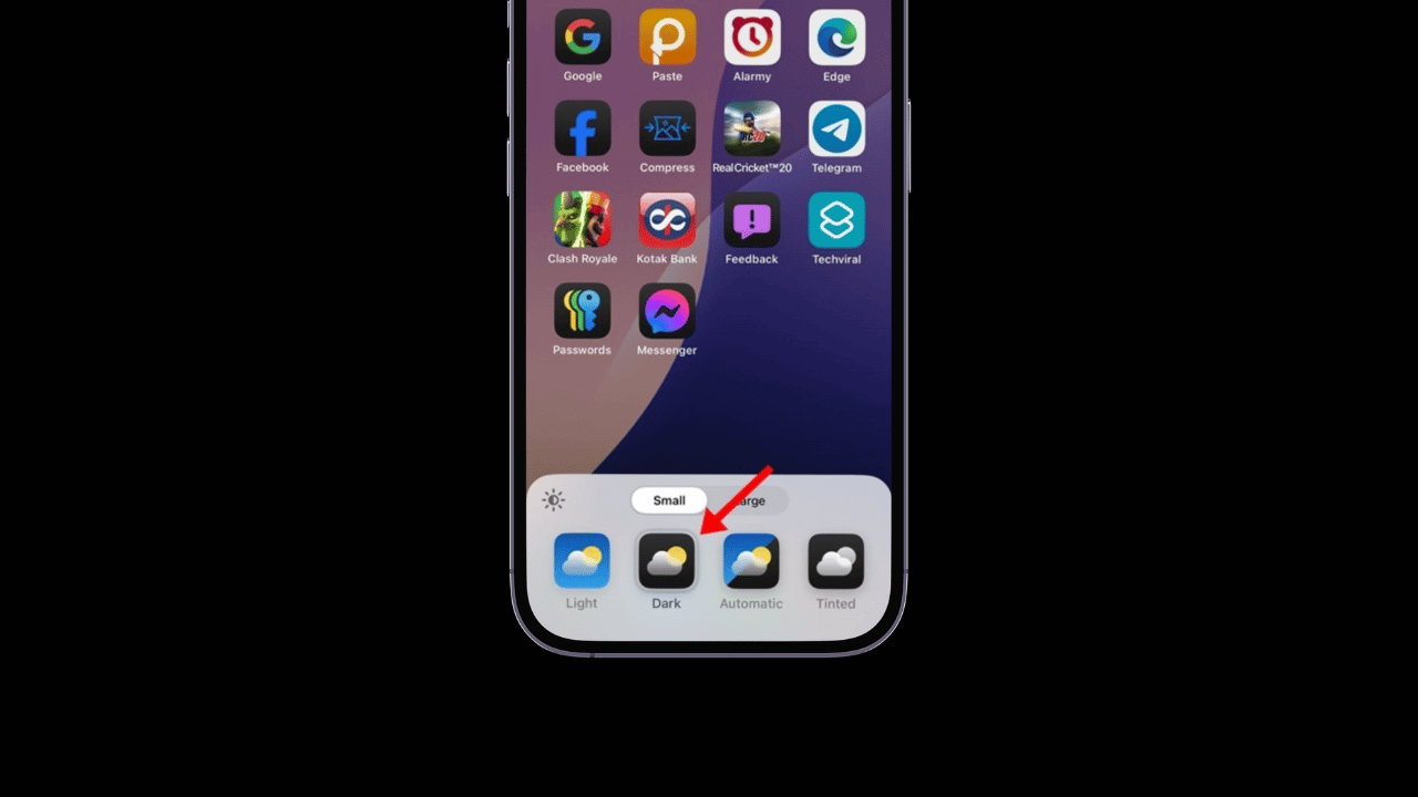 How to Enable and Use Home Screen Dark Mode on iOS 18