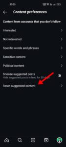 How to Reset Your Content Suggestions on Instagram?