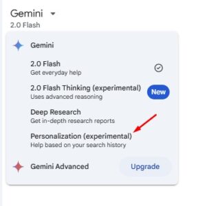 Gemini AI with Personalization - How to use it?